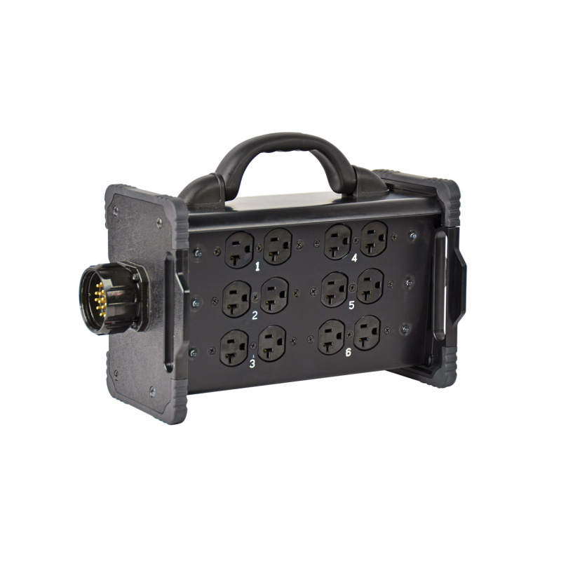 Lex Products Bento Box Socapex a 6 Edison Duplex con clamp ...