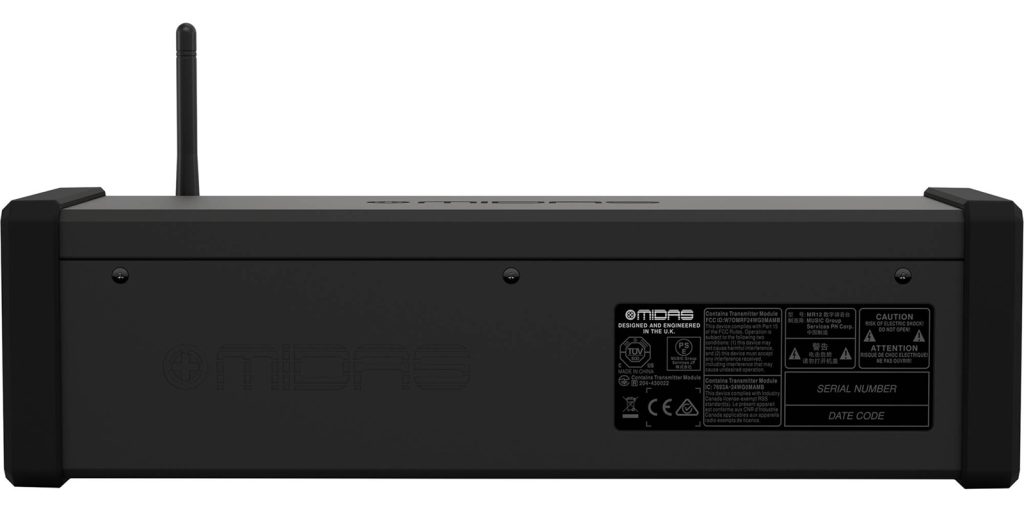 MEZCLADORA MIDAS MOD MR12 | Tecnoiglesia Store