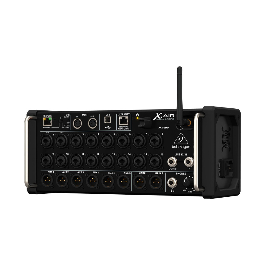 Mezcladora Behringer XR18 – Tecnoiglesia Store